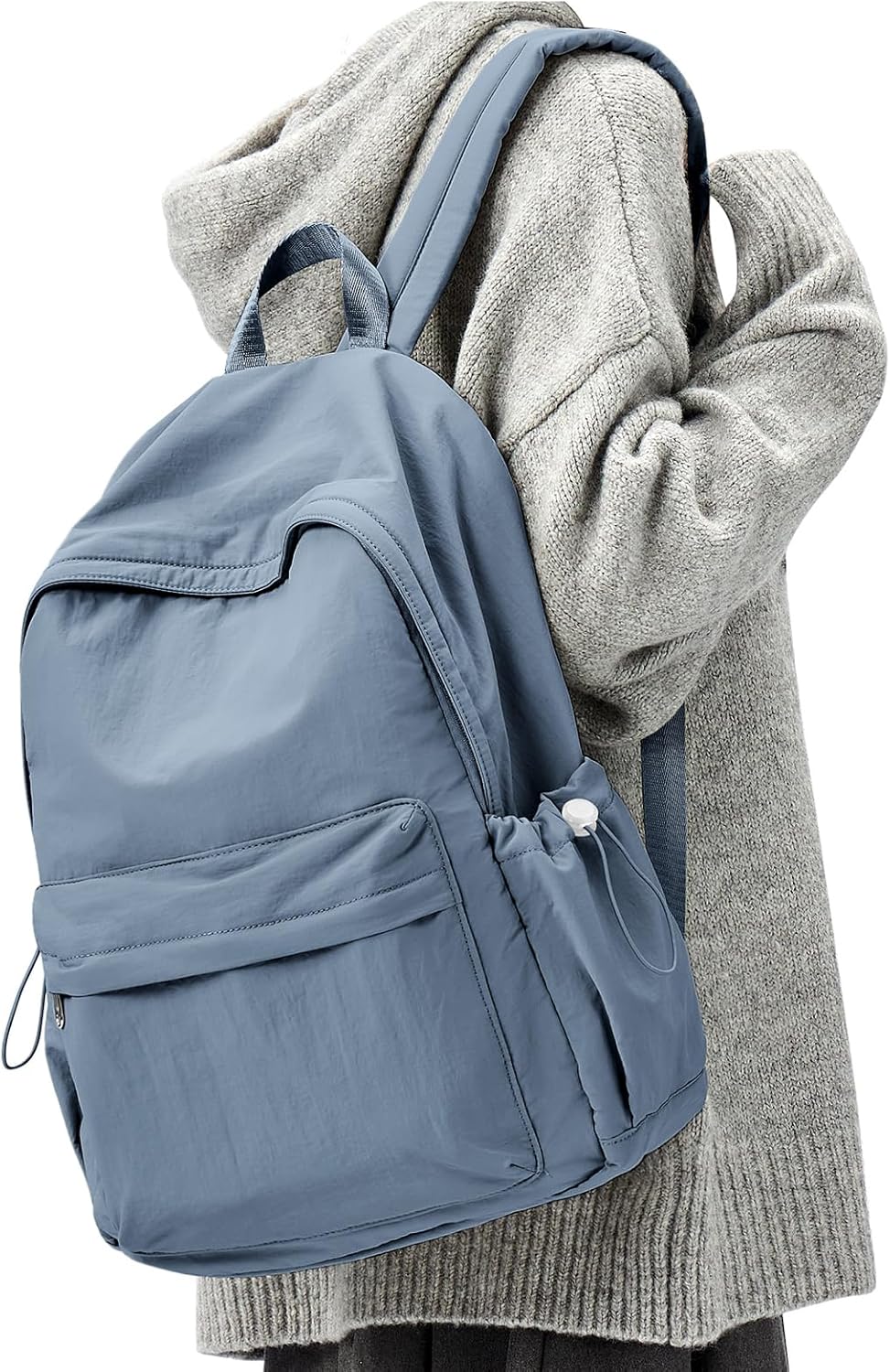 Amazon.com | Simple School Backpack For Women Men Aesthetic Medium ...