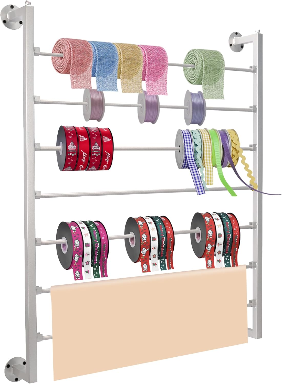 Amazon.com: Gtouse Wall Mounted Ribbon Holder Rack
