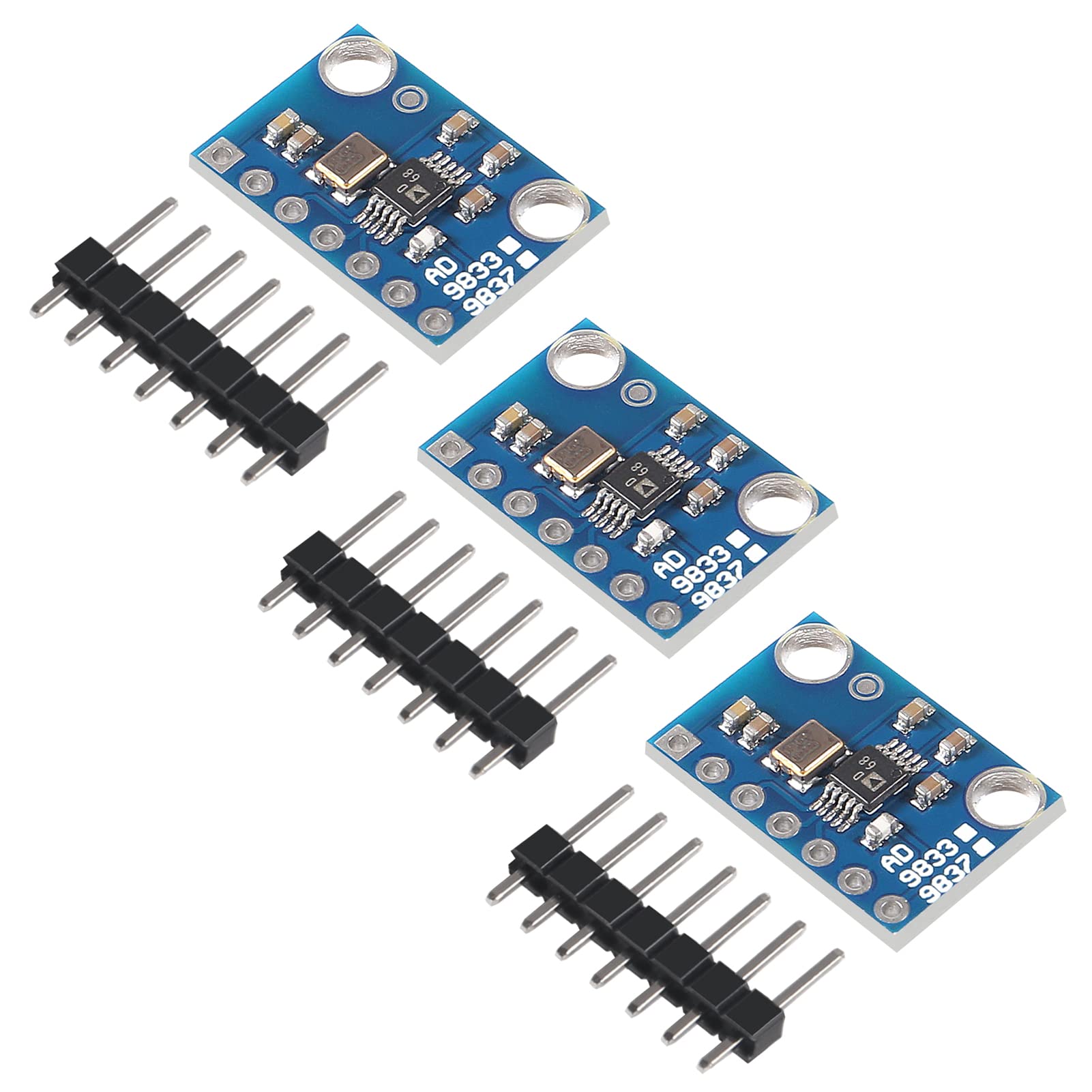 Buy 3PCS AD9833 Programmable Microprocessors Serial Interface Module GY ...