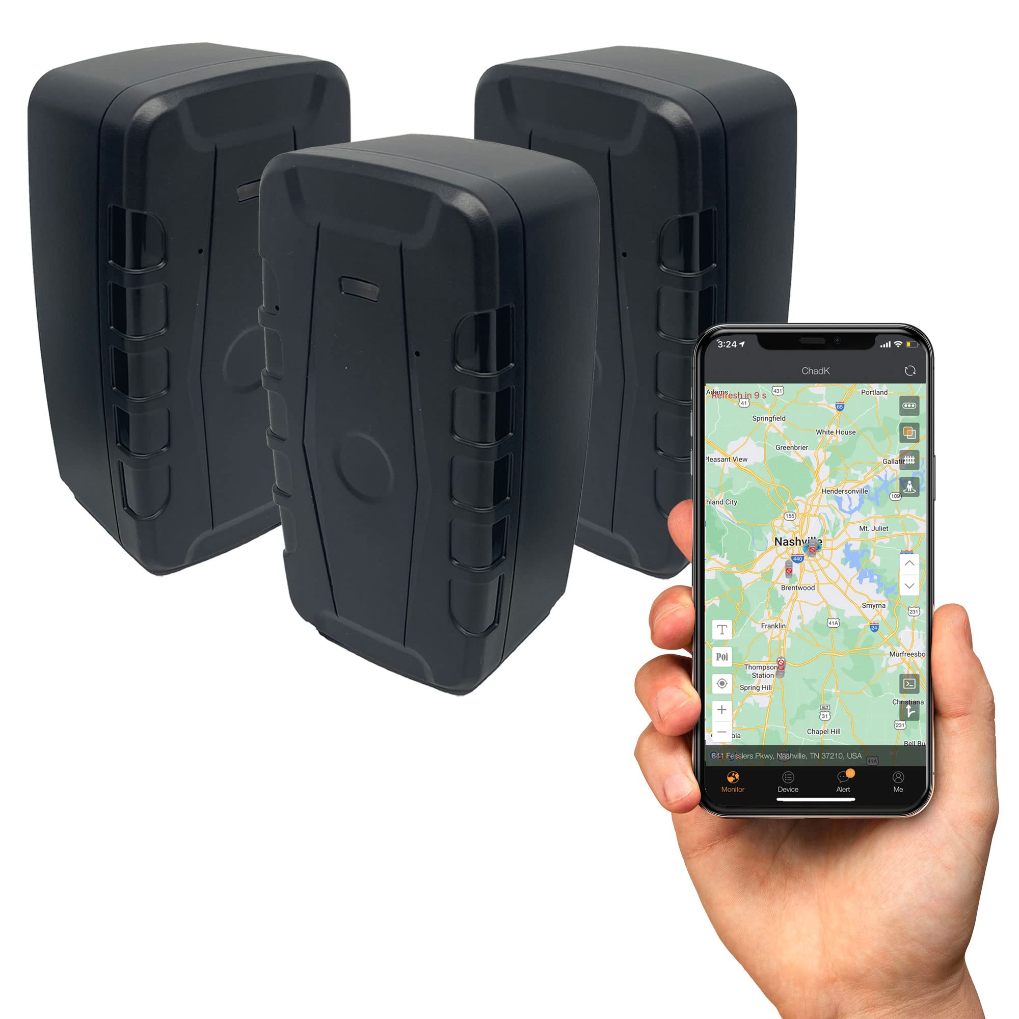 Amazon.com: 5G GPS Tracker for Vehicles - Real-Time Worldwide Tracking ...