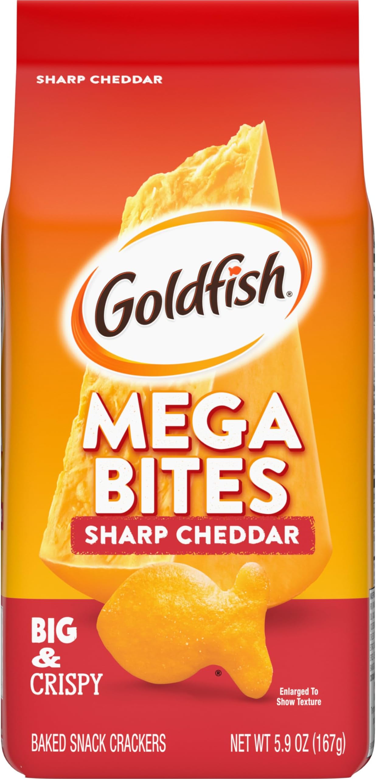 Amazon.com : Goldfish Flavor Blasted Xtra Cheesy Pizza Crackers, 6.6 Oz ...