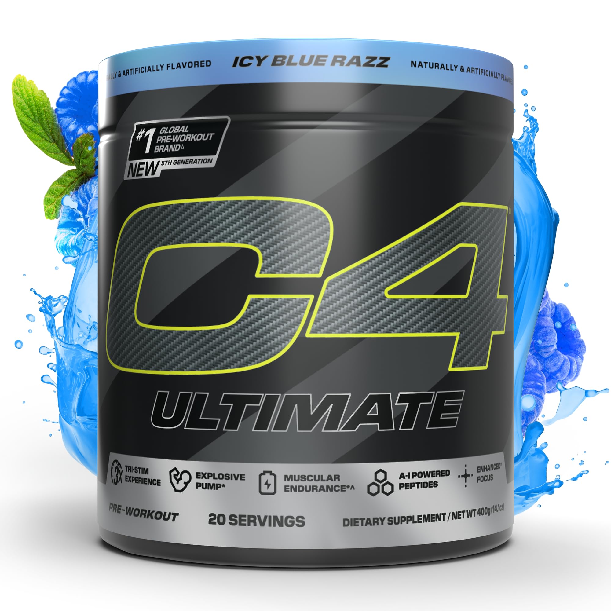 Amazon.com: Cellucor C4 Ultimate Pre Workout Powder - Sugar Free ...