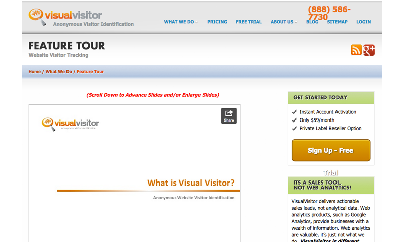 Aplicación Visual Visitor en Amazon Appstore