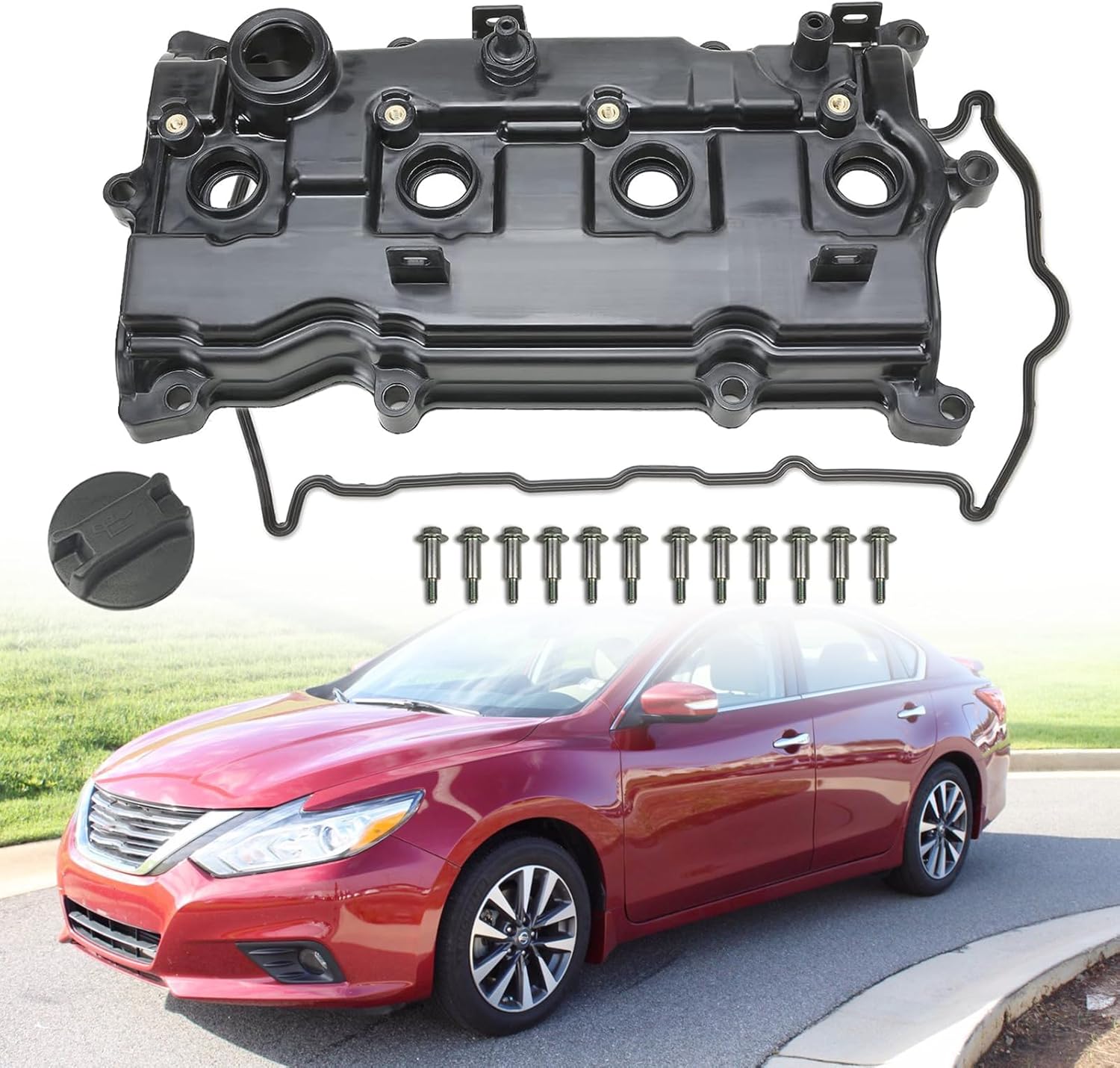 GOMADEIT Engine Valve Cover fits for Nissan Altima Rogue Murano ...