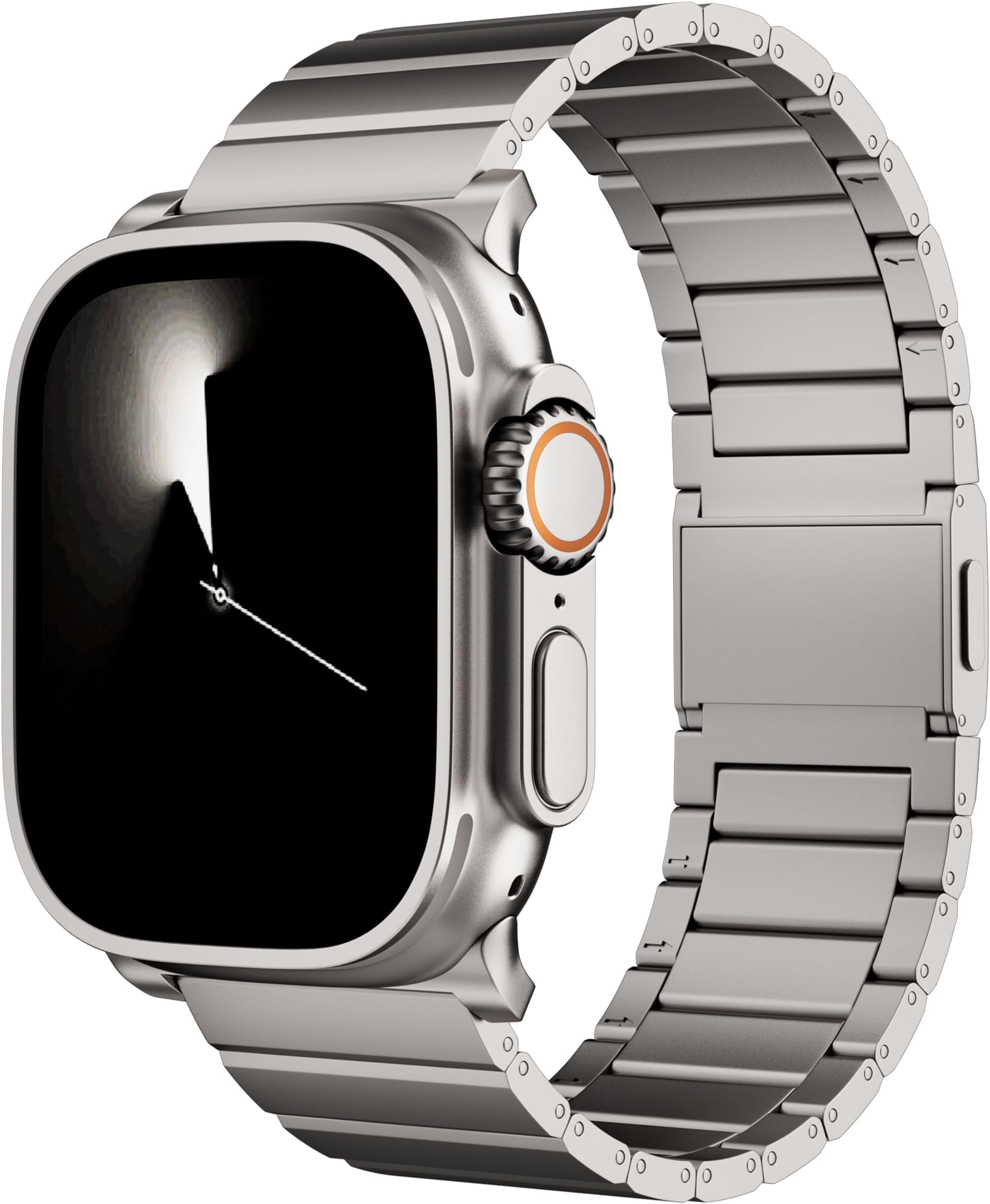 Amazon.com: LULULOOK Titanium Band for Apple Watch Ultra 2/Ultra 49mm ...