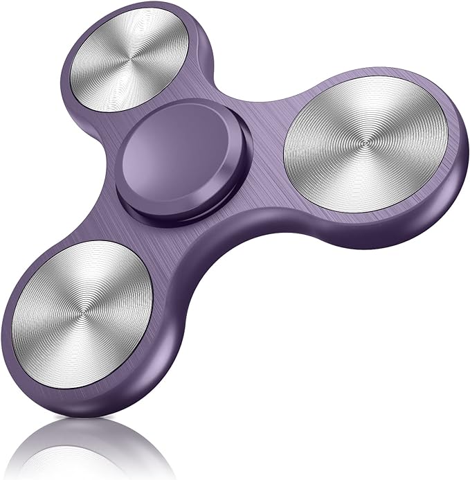 Amazon.com: ATESSON Fidget Spinner Toy, 2 to 5 min Spins, Ultra Durable ...