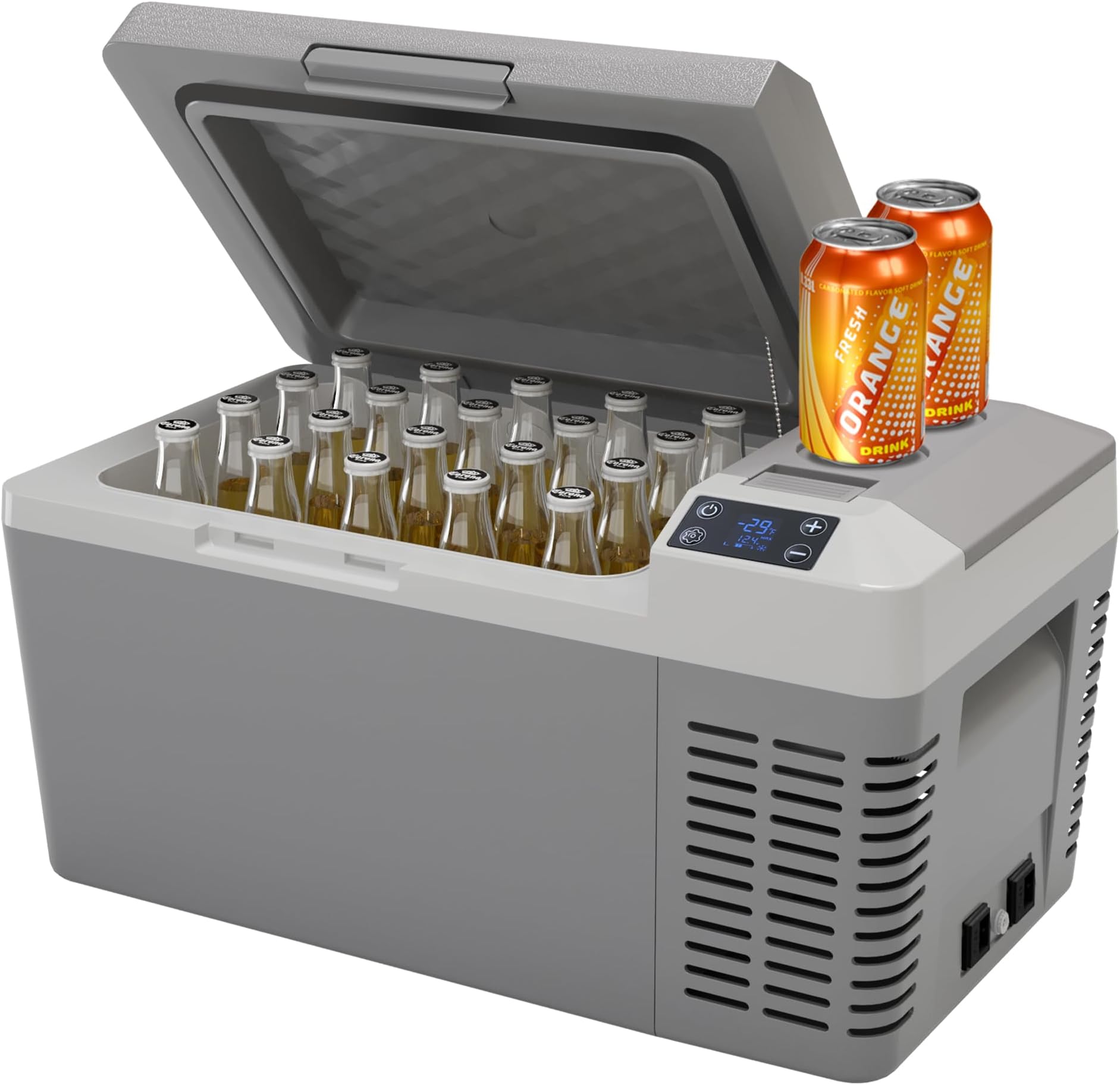 Amazon.com: STMHOM Car Refrigerator 12V, Portable Fridge for Car, Auto ...