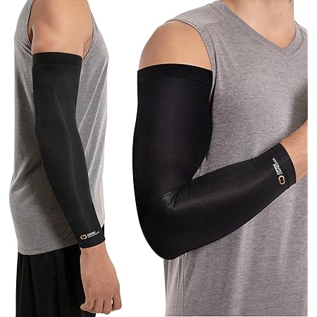 Amazon.com: Copper Compression Arm Brace - Copper Infused Sleeve for ...