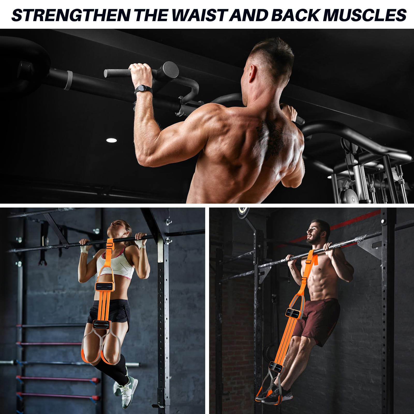 Snapklik.com : AmazeFan Pull Up Assistance Bands - Heavy Duty ...
