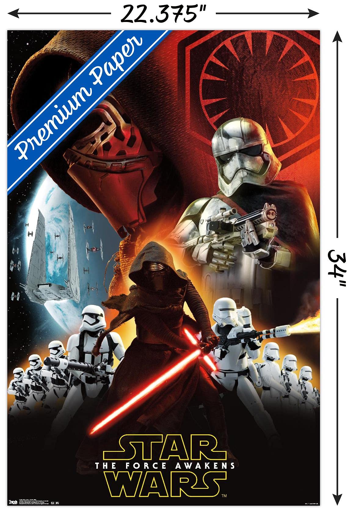 Star Wars The Force Awakens Poster