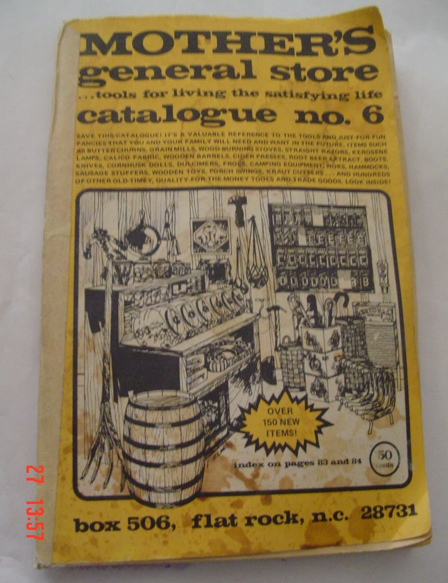 MOTHER'S GENERAL STORE CATALOGUE: MOTHER'S CATALOGUE: Amazon.com: Books