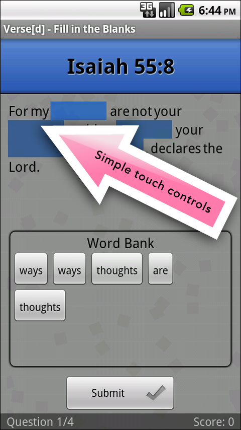 Versed (Bible verse game) - App on Amazon Appstore