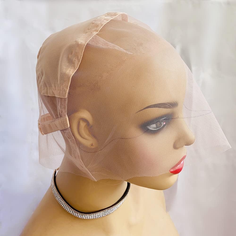 Amazon.com: FENJUN HAIR Full Lace Wig Caps for Making Wigs with ...