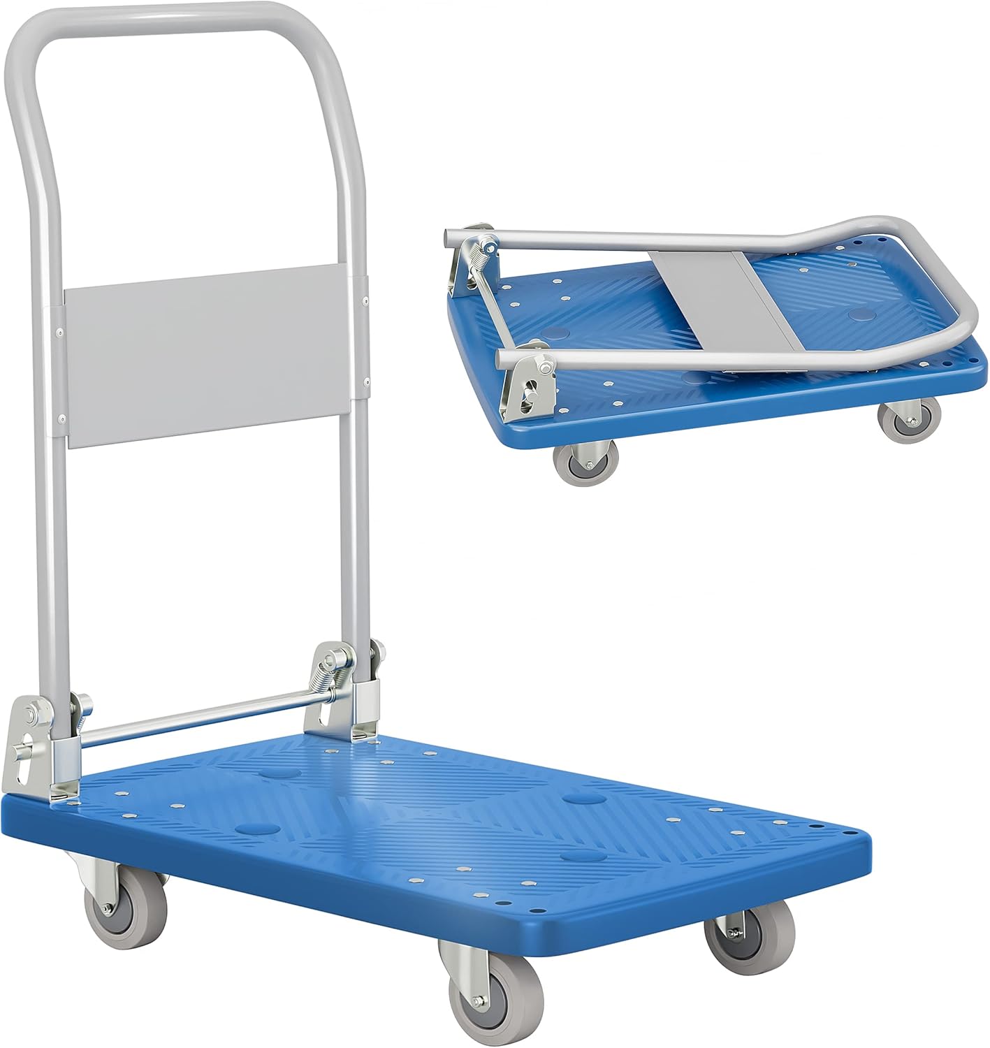 Amazon.com: Platform Truck, Foldable Push Cart Dolly 330/660LBS Weight ...