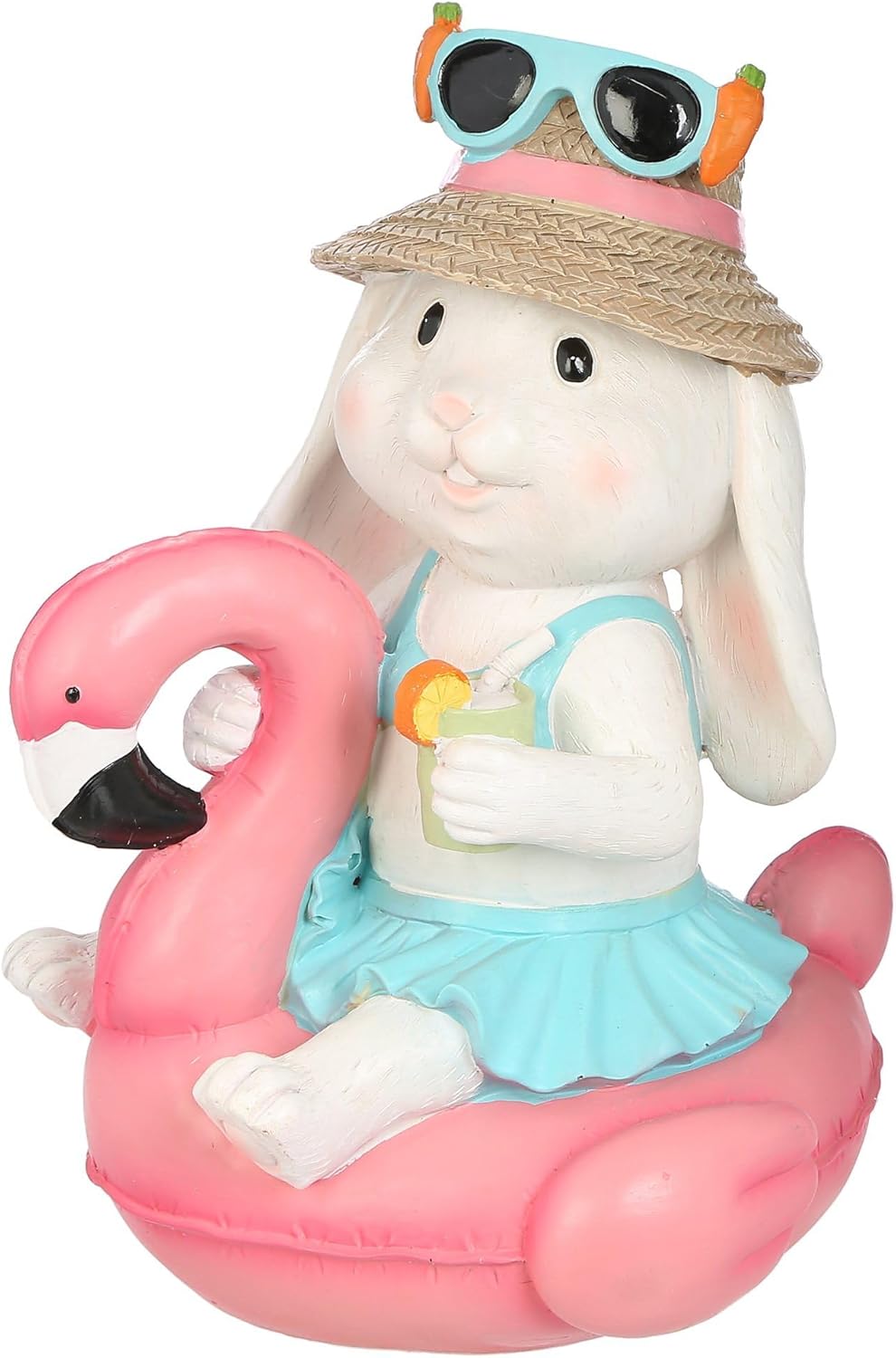 Amazon.com: Fancy That 10in Easter Bunny Pool Float Statue One Size ...