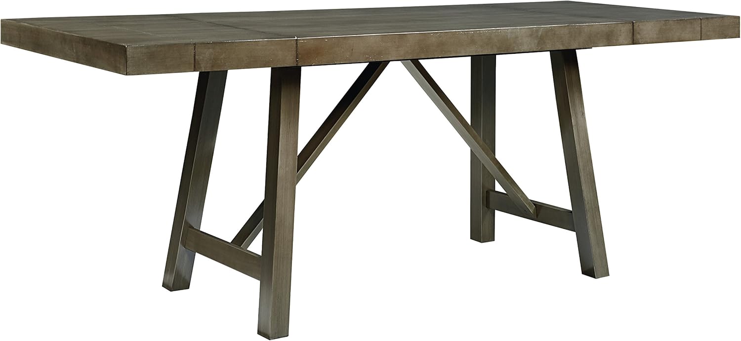 Amazon.com - Standard Furniture Omaha Trestle Dining Table with two 13 ...