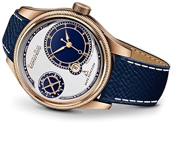 DOUBLERUN Chronograph and Date Display Dial Leather Strap Analog Wrist ...