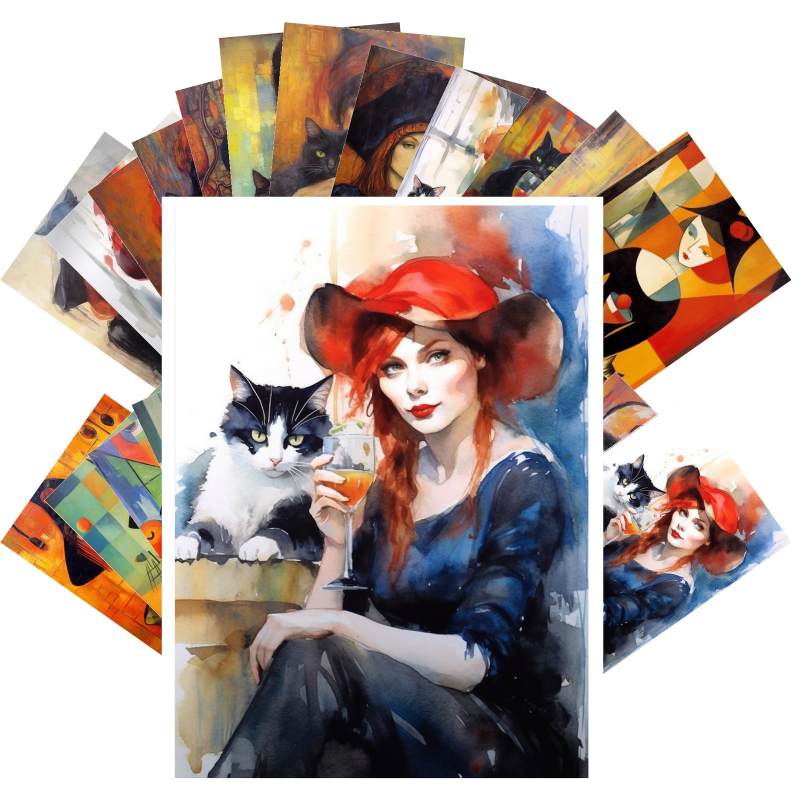 Snapklik.com : PIXILUV Vintage Postcards (24 Pcs 4"x6" Each) Incredible ...