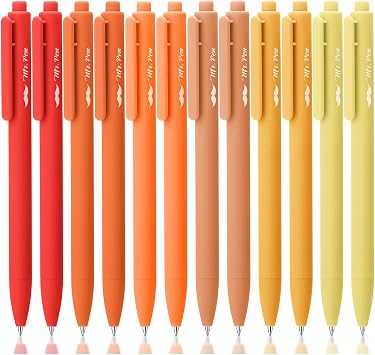 Amazon.com: Mr. Pen- Retractable Gel Pens, 12 Pack, Black Ink, Summer ...