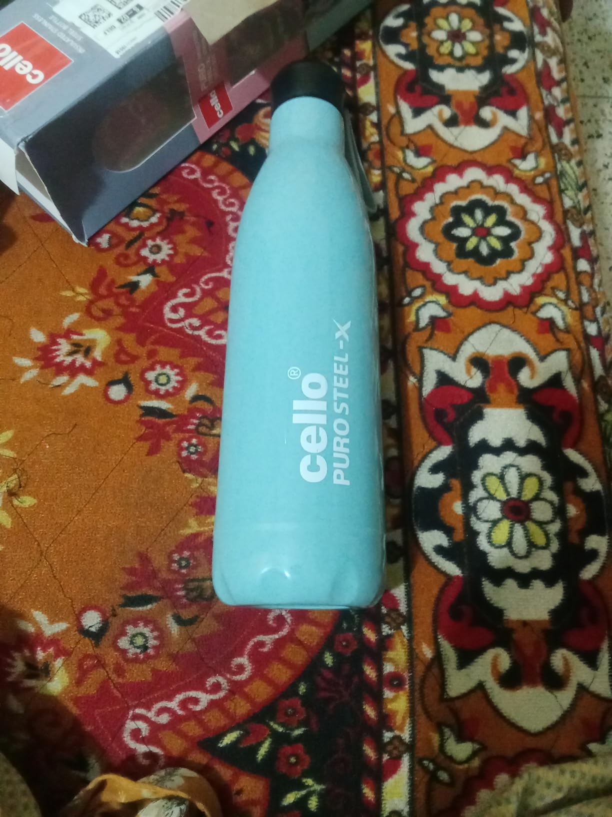 Buy Cello Puro Steel-X Neo 900 | Cold Water Bottle with Inner Steel and ...