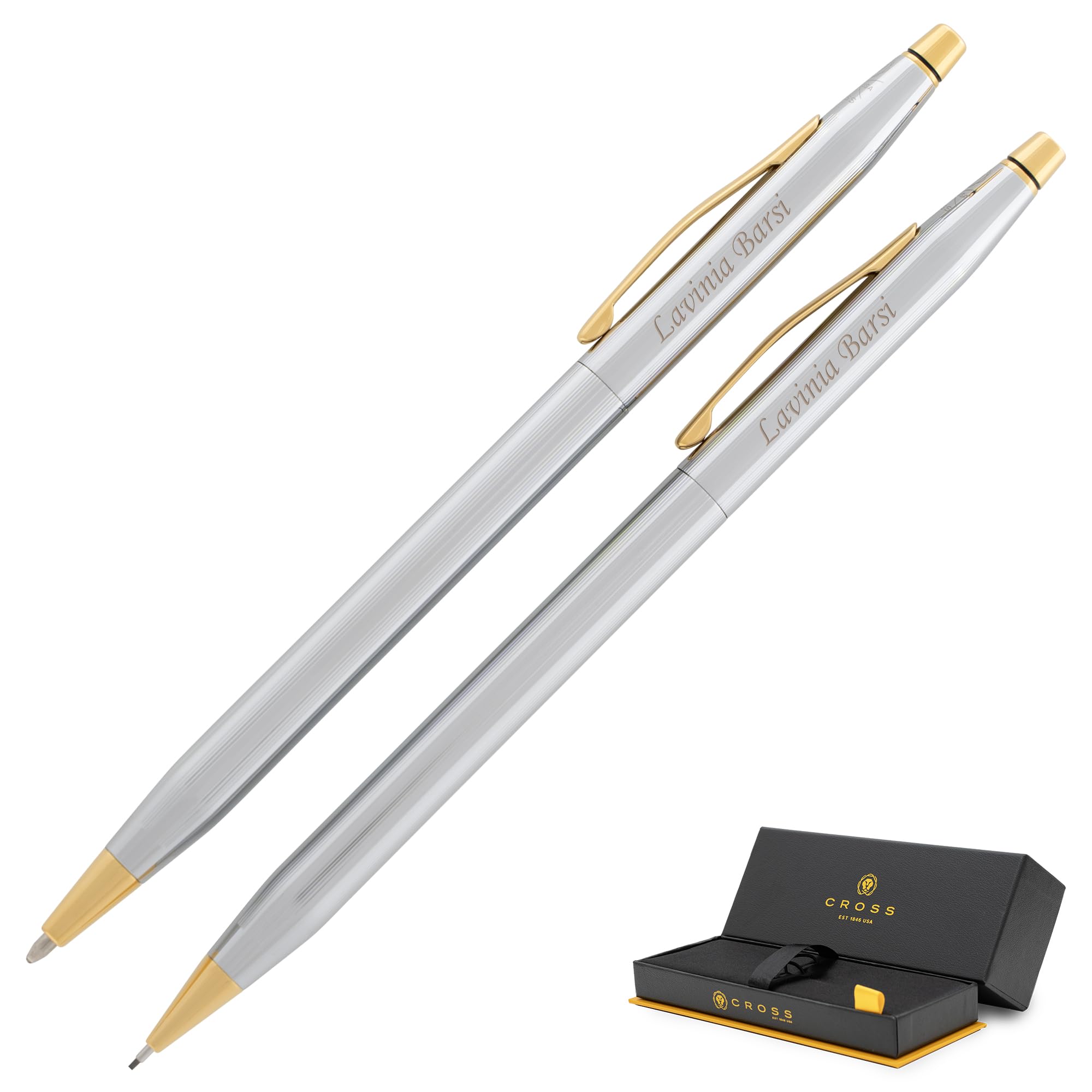 Amazon.com : Cross Pen Set | Personalized Cross Classic Century ...
