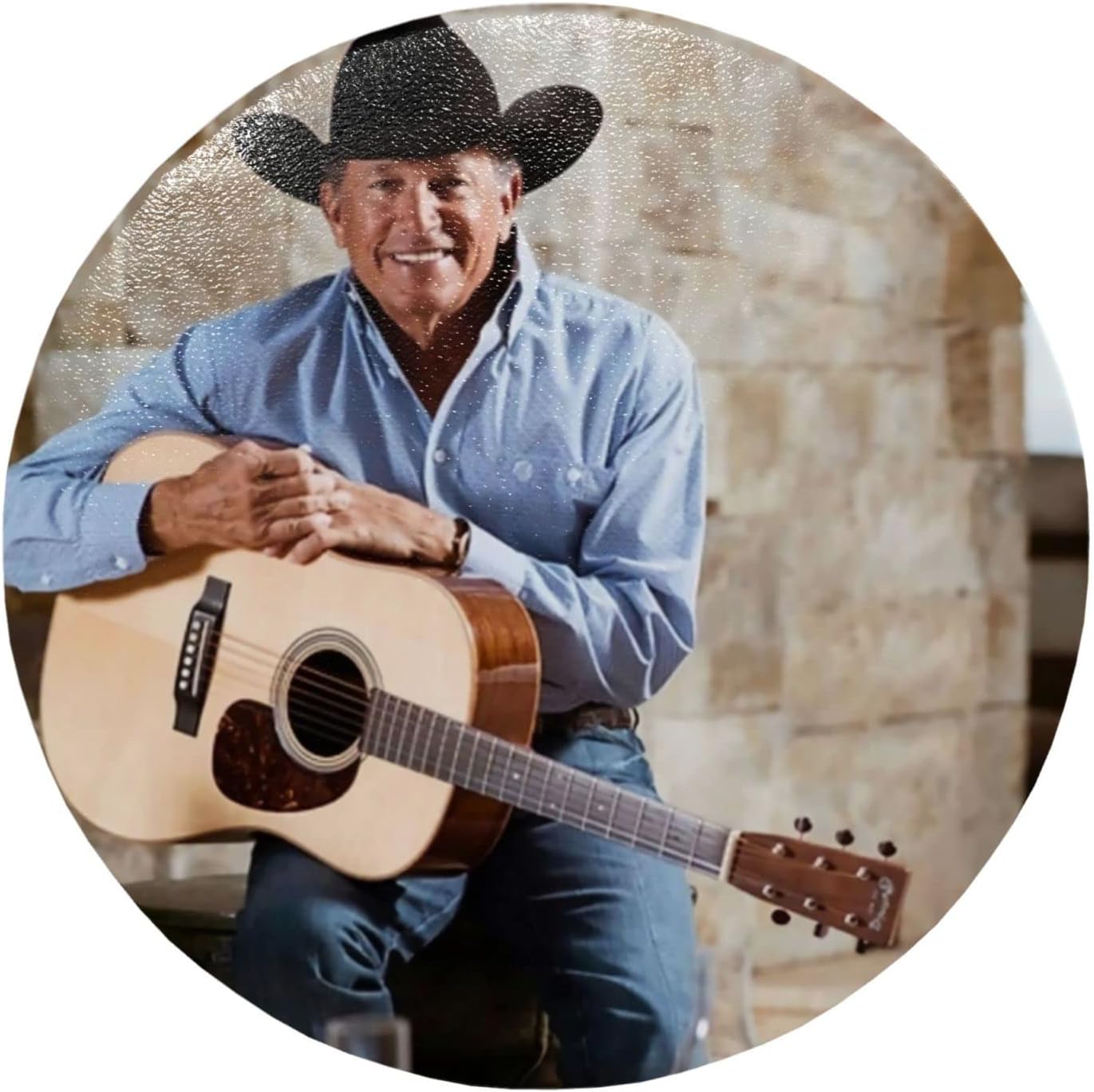 Amazon.com: home decoration for George or Strait Metal Sign 11.81x11 ...