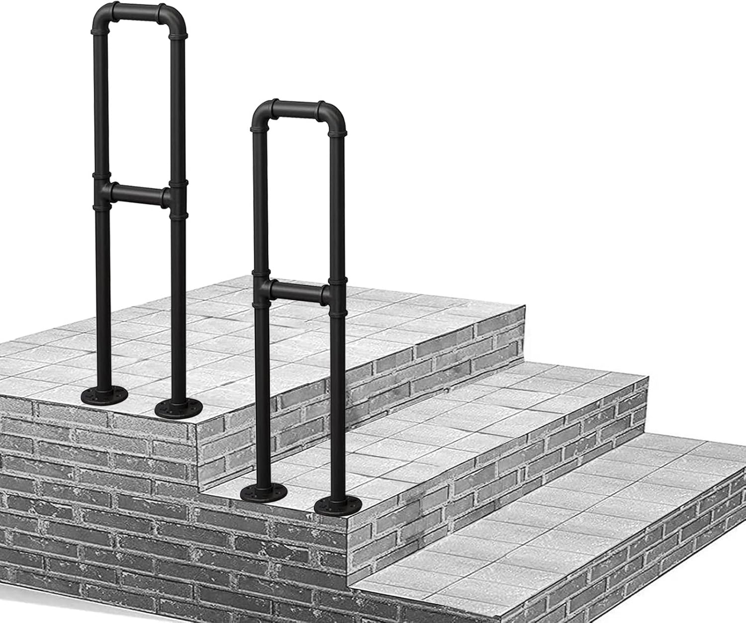 Amazon.com: Hand Rails Outside Steps | Hand Railings for Stairs Indoor ...