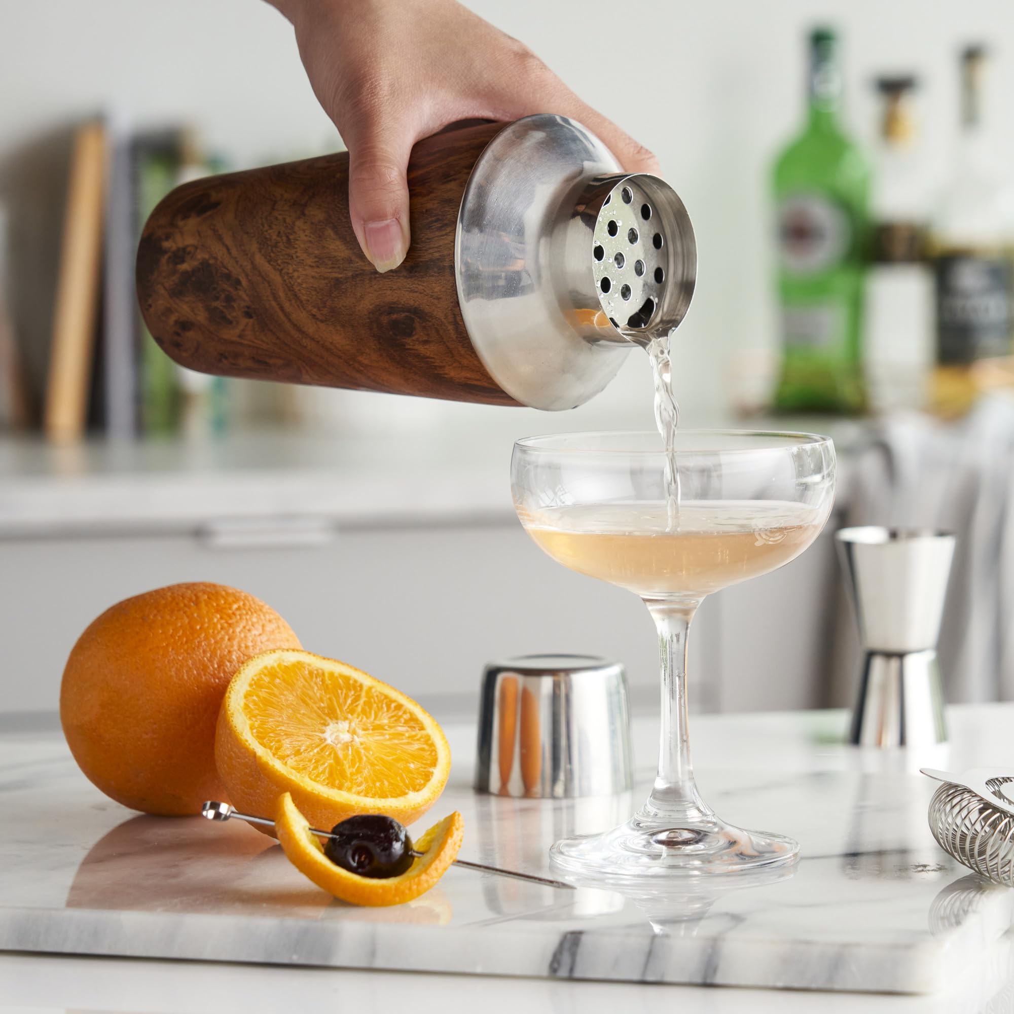 Cocktail Shaker Pouring