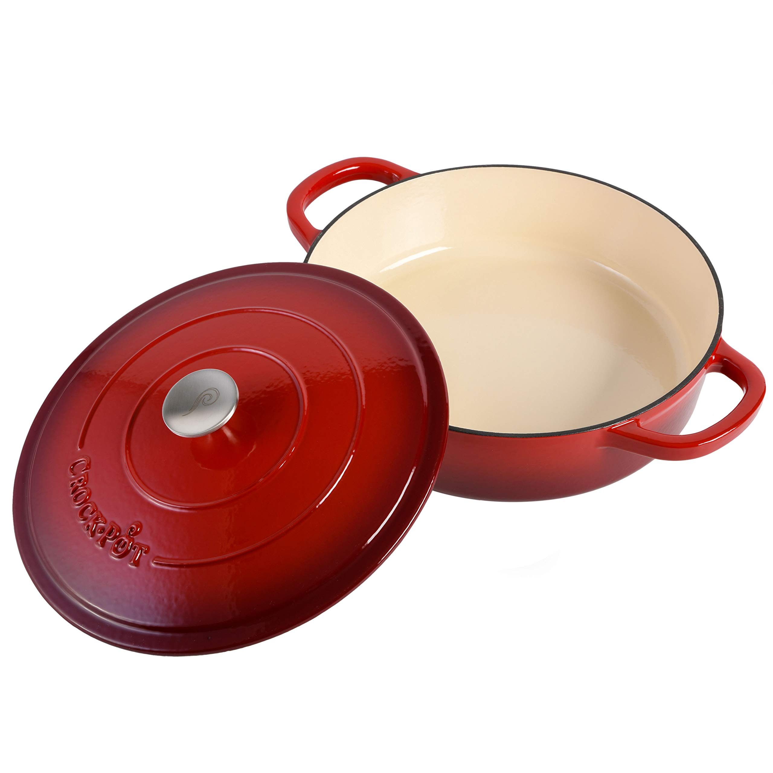 NASHVILLE STOREJHSA Nonstick Cast Iron Cookware Crock Pot, Enameled ...