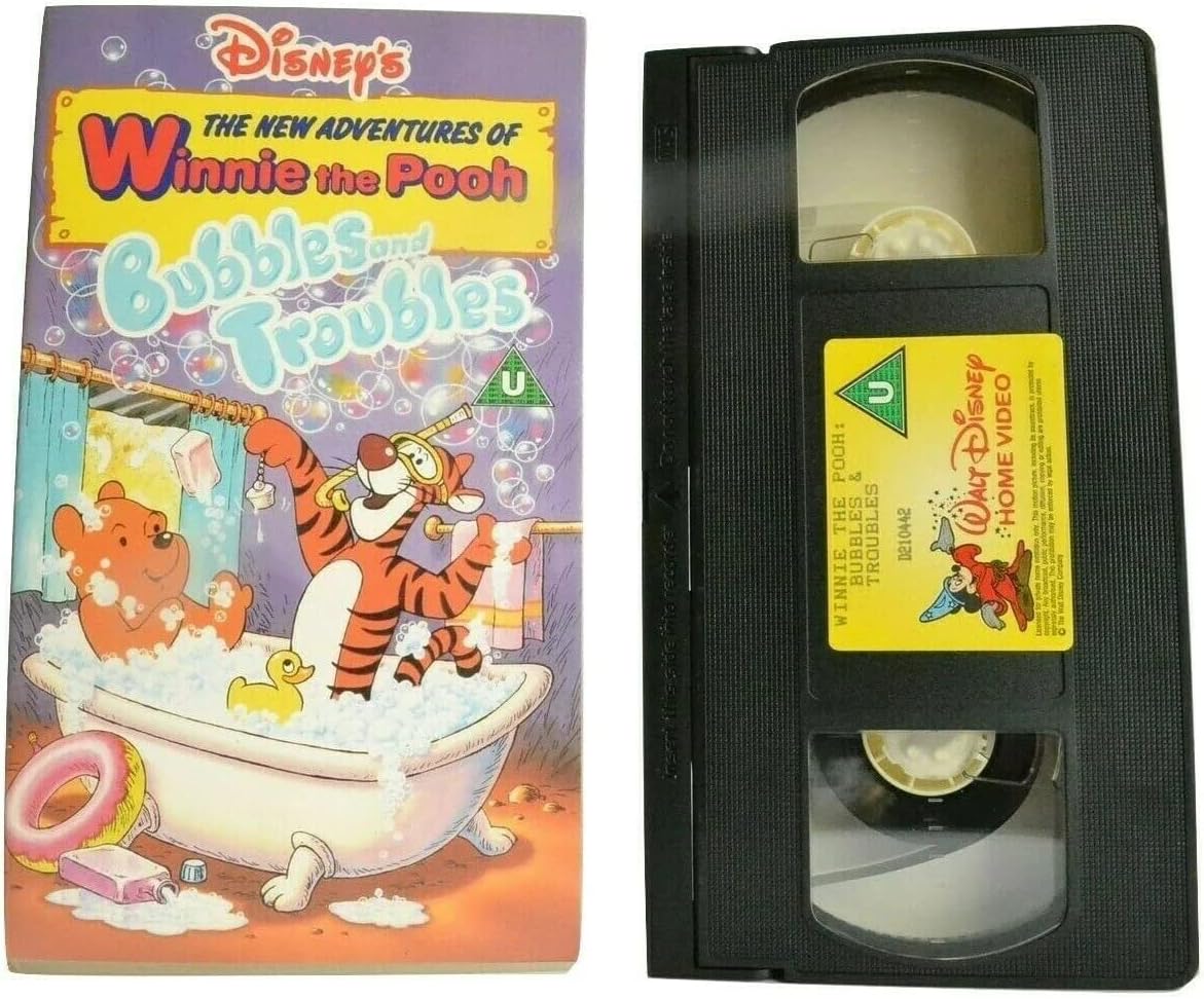 Winnie the Pooh-Bubbles & [VHS] : Amazon.co.uk: DVD & Blu-ray