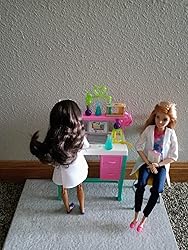 Amazon.com: Barbie Careers Playset, Science Lab with 2 Scientist ...