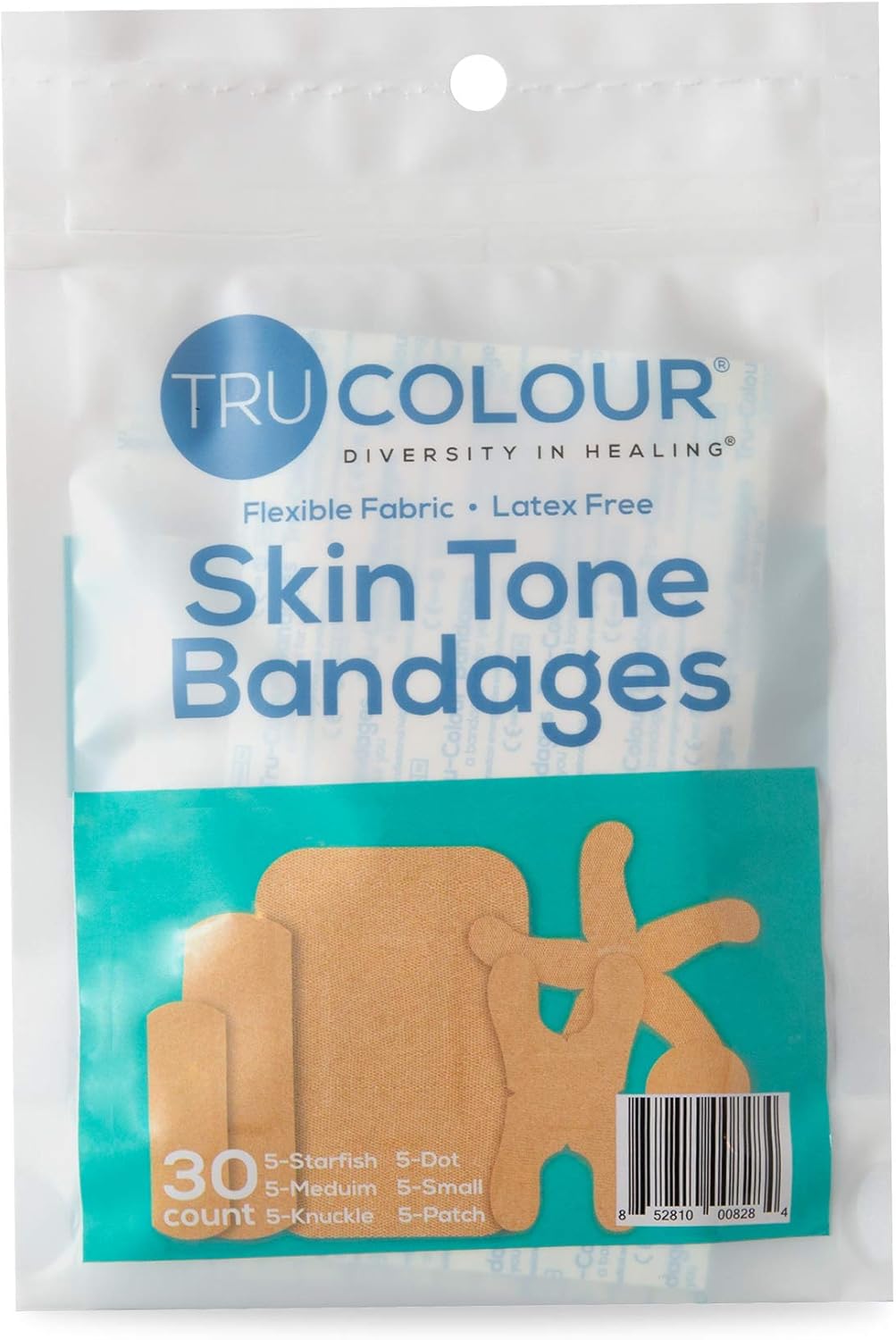 Amazon.com: Tru Colour - Assorted Bandages, Flexible Fabric Adhesive ...