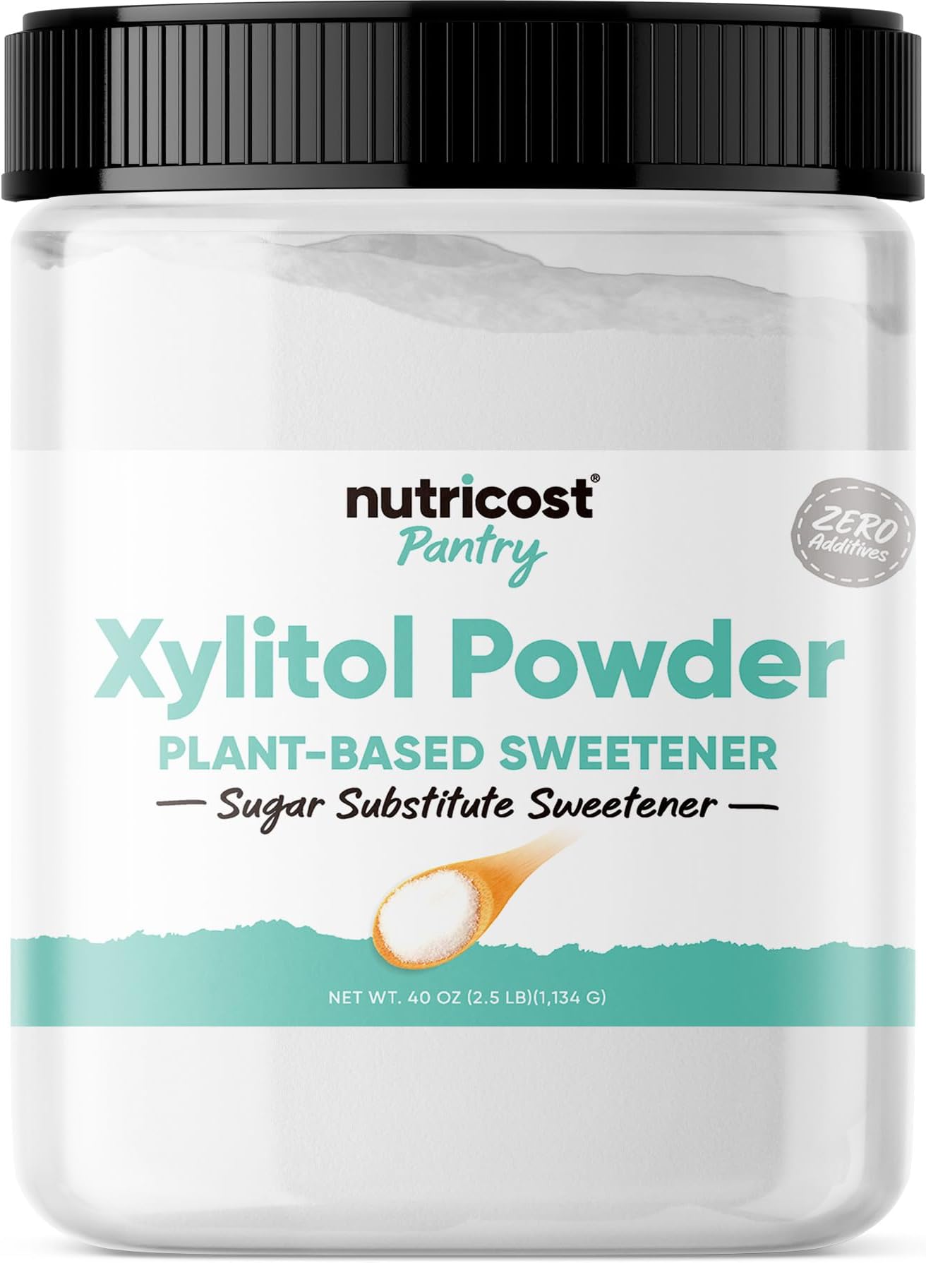 Amazon.com: Now Foods Xylitol, 2.5 Pound Bag (Pack of 2) : Grocery ...