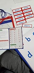 Amazon.com: Torlam Blends & Digraphs Pocket Chart, Onset Rime Phonics Games Sight Word Flash ...