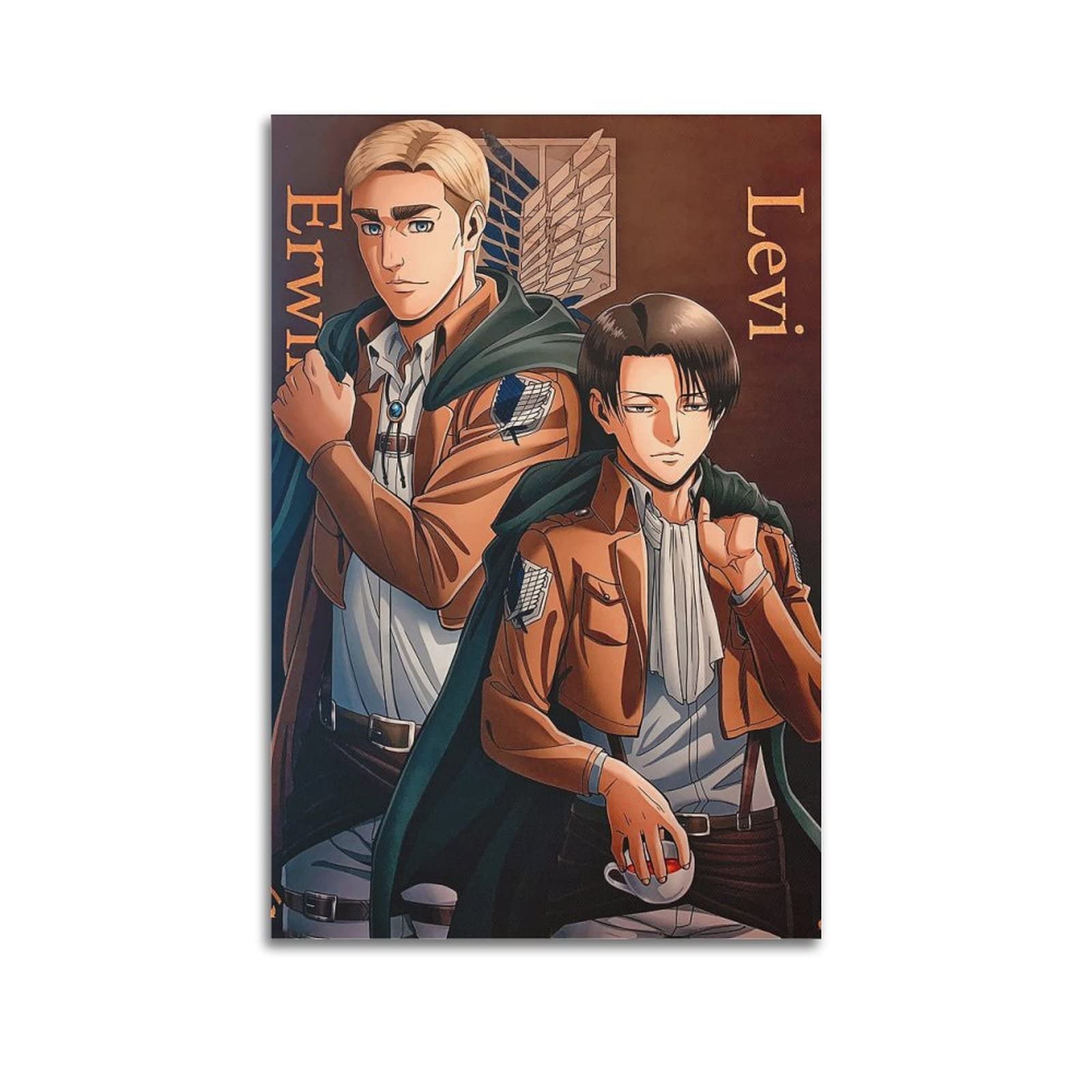 Attaque Sur Titan Levi Et Erwin