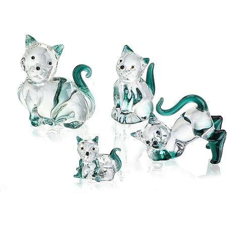 Amazon.com: 1.25" Tall Chinese Dragon Blown Glass Miniature Figurine ...