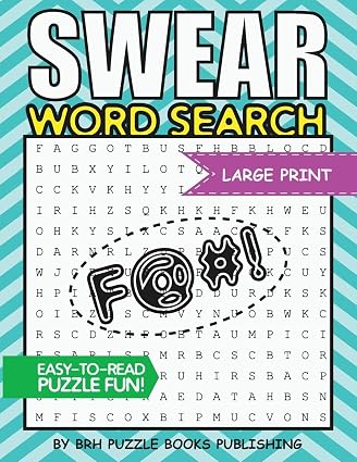 Amazon.com: Swear Word Search: Swear Word Search Books For Adults Large ...