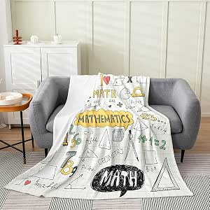 Amazon.com: Erosebridal Math Equation Blanket Baby 30x40 All Season ...