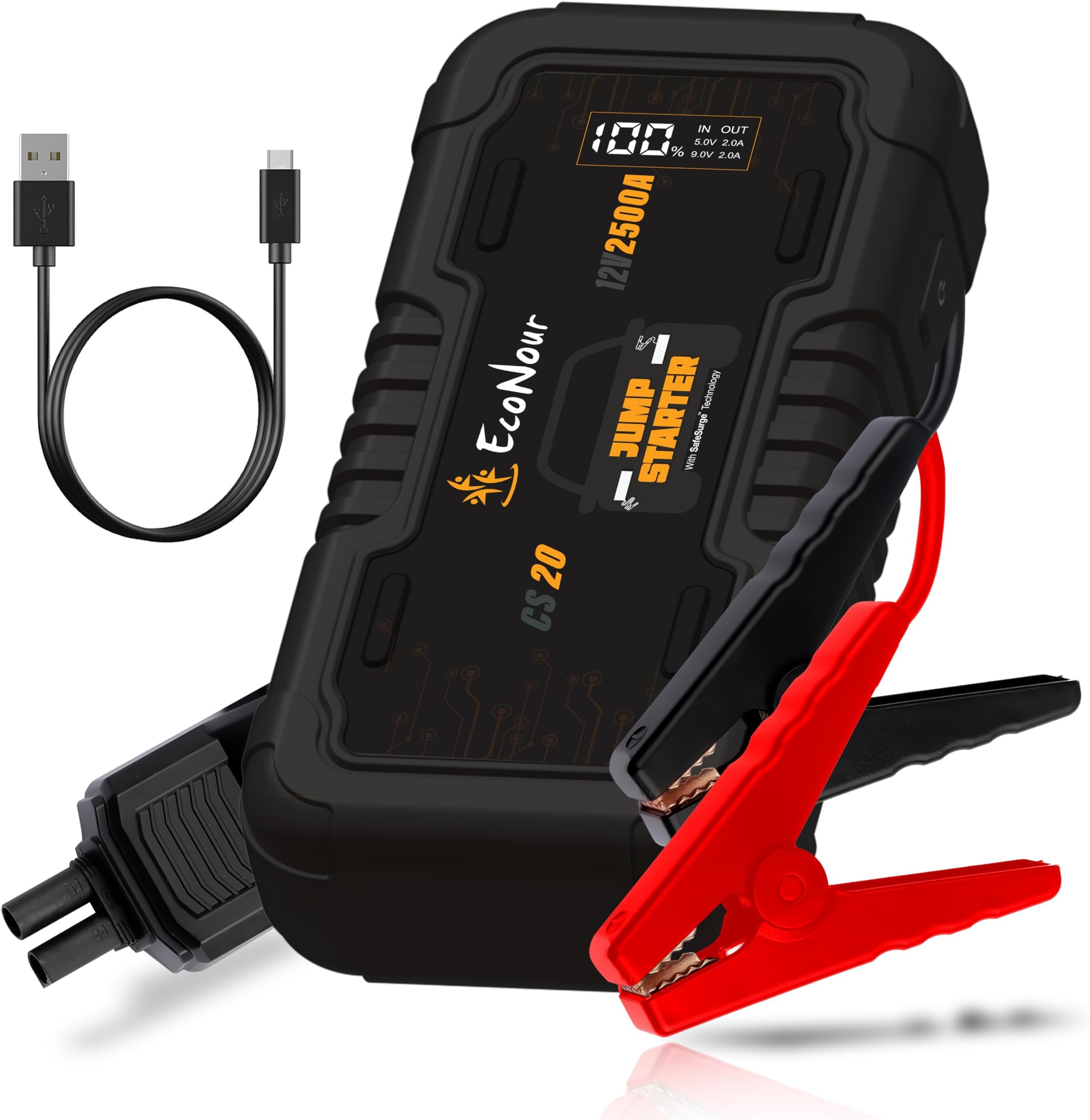 Amazon.com: Schumacher Electric DSR115 Rechargeable Jump Starter - 12V ...