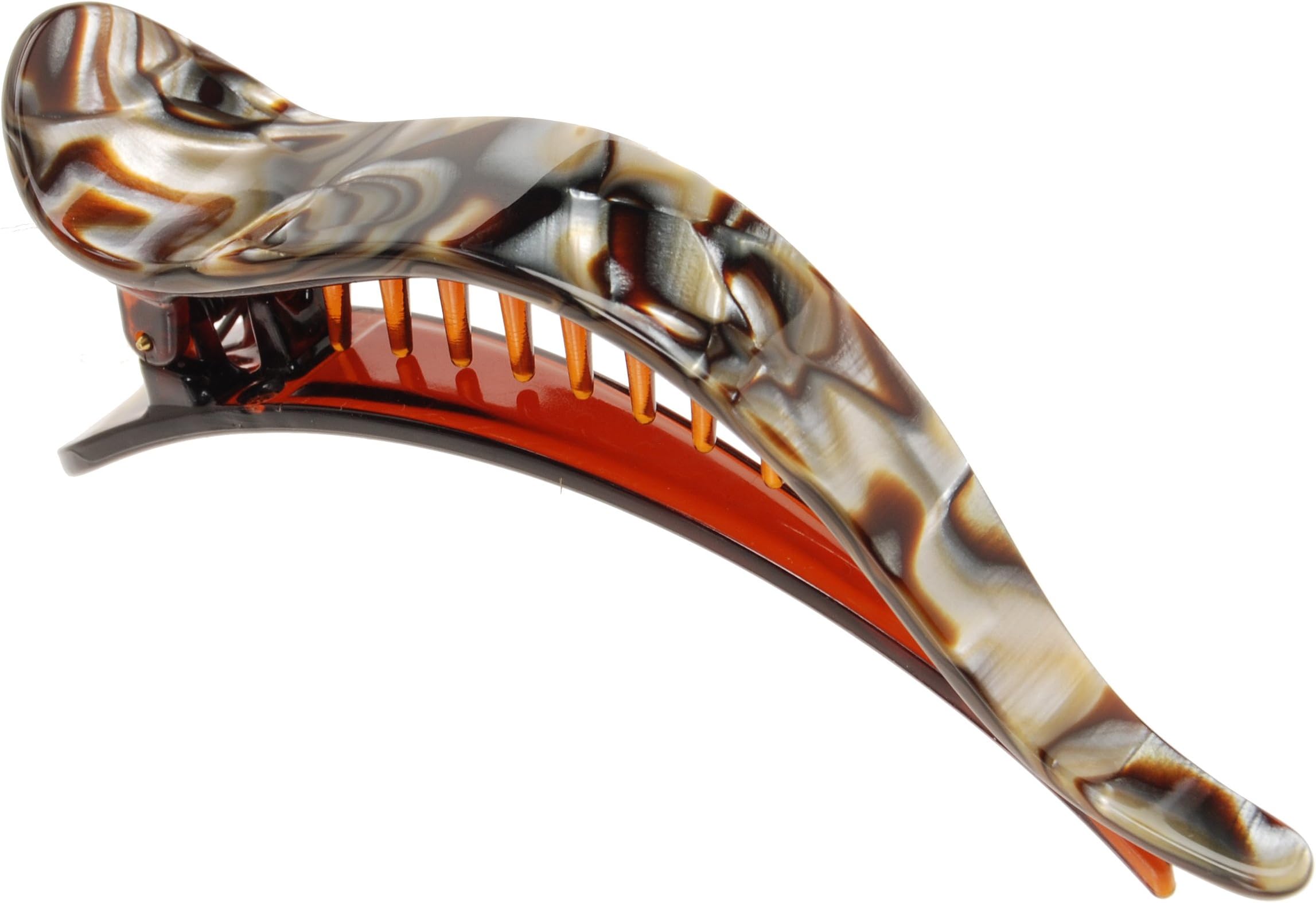 Amazon.com : France Luxe Notched Chignon Pin - Black : Decorative Hair ...