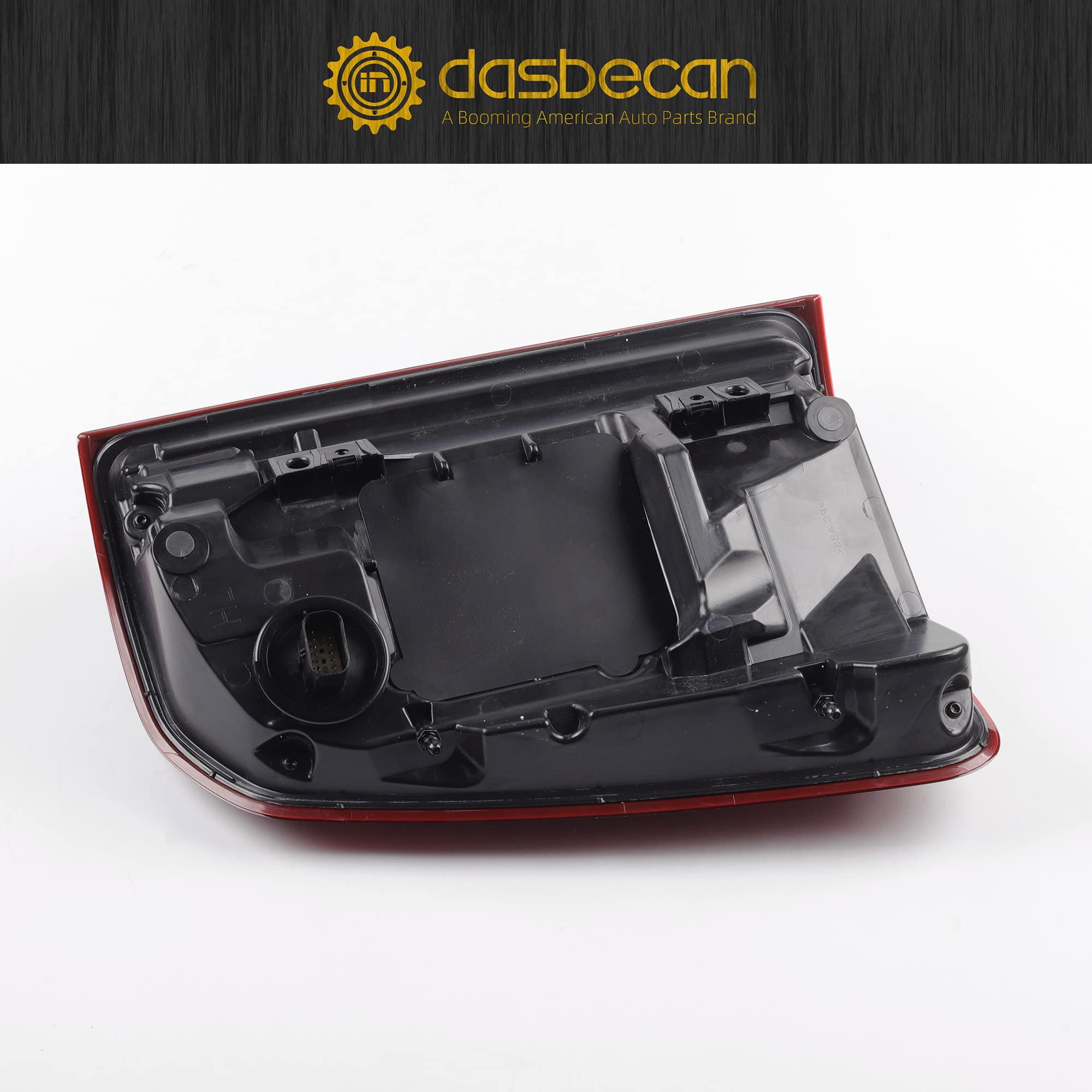 Dasbecan Right Passenger Side Tail Light Assembly Rear Lamp LED Type ...