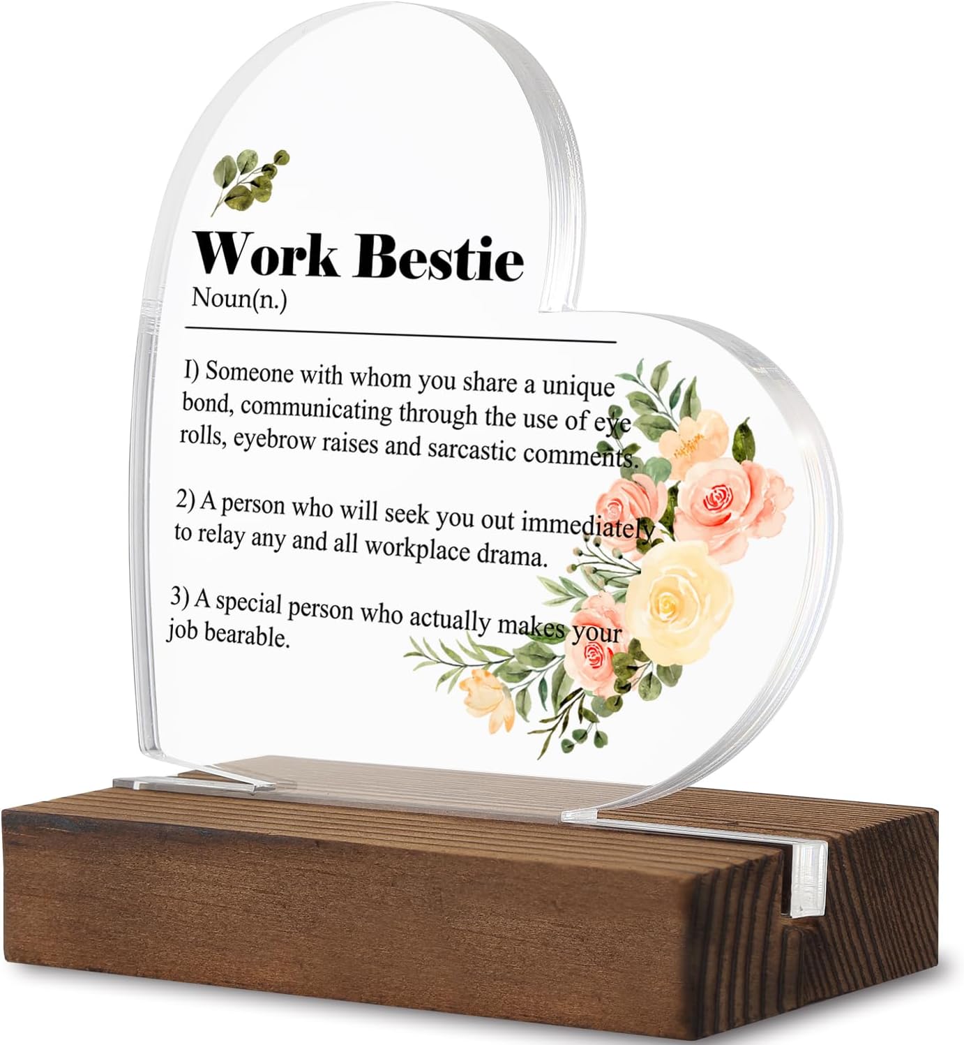 Amazon.com: Work Bestie Gifts For Women Men Funny Work Bestie Gift ...