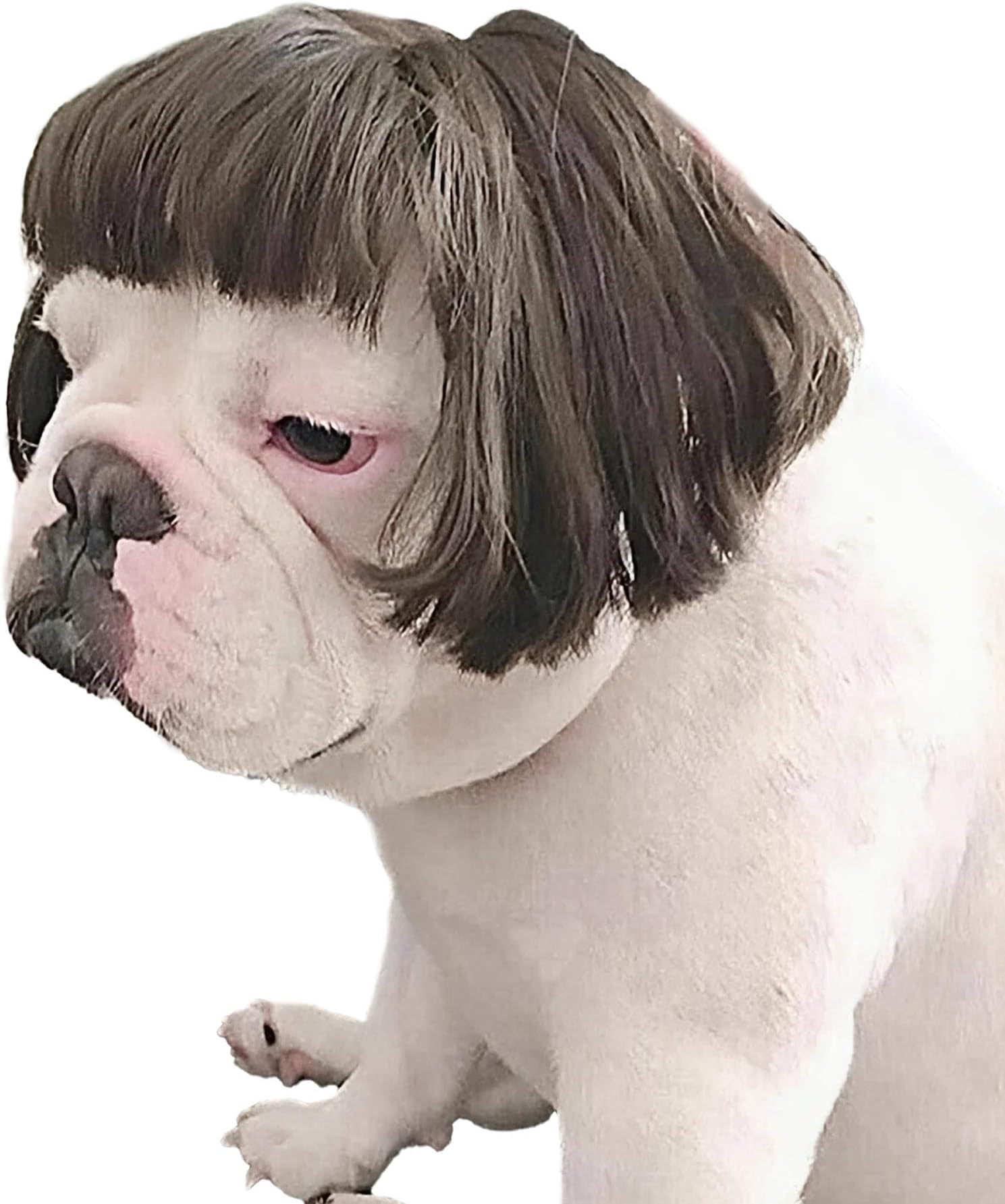 Culacos Dog Wig Pet Costume - Cat Funny Cosplay Wigs for Small Medium ...