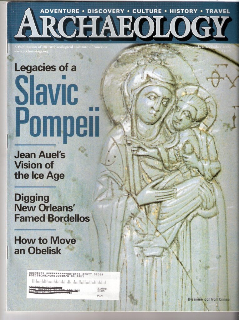 Archaeology, Volume 55 Number 6, November/December 2002: Kristin M ...
