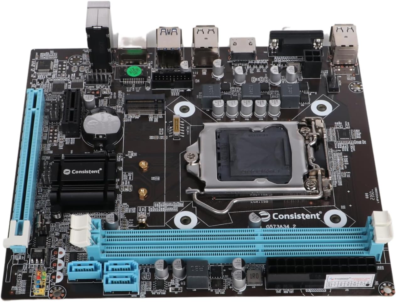 Amazon.in: Buy Consistent H-81 Motherboard 4th Gen i3, i5, i7, DDR3 Slots for RAM, Motherboard ...