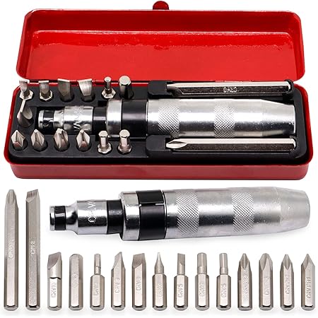 BENLIUDH Impact Screwdriver Driver Set, 1/2" Hand Impact Driver ...
