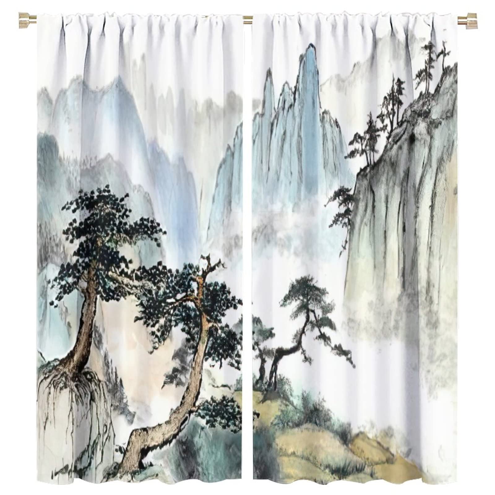 Japanese Anime Art Trees