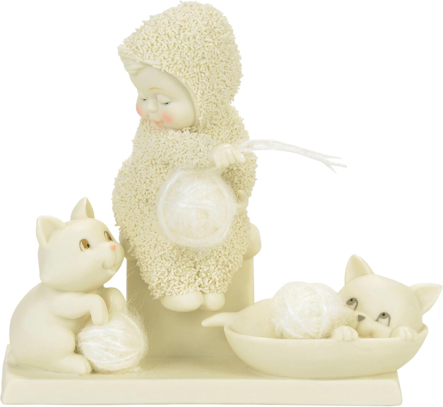 Amazon.com: Department 56 Snowbabies “Fur Balls” Porcelain Figurine, 4. ...