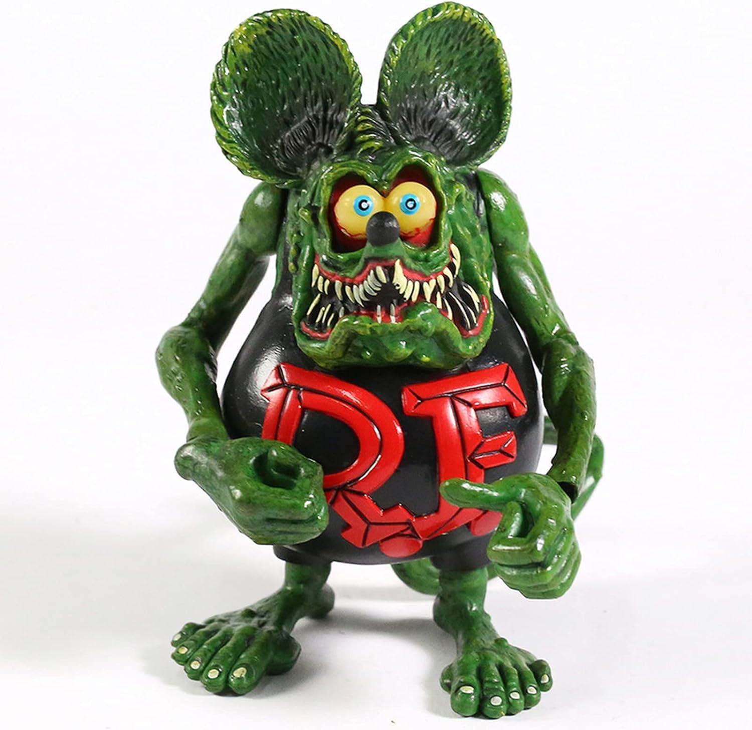 Amazon.com: WAIIX Rat Fink Mouse Action Figure PVC Model Toy Decorative ...