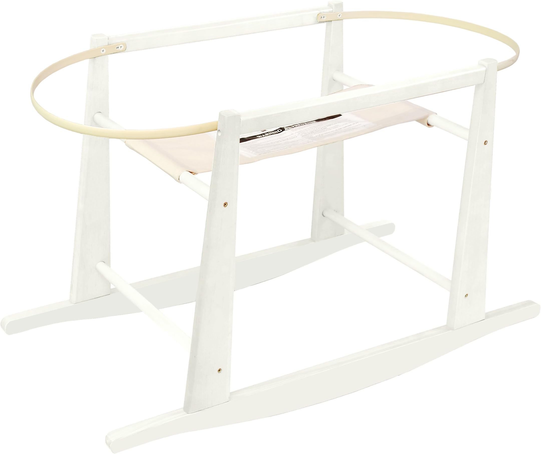 Amazon.com : Moses Basket Stand - Wooden Rocking Moses Basket Stand for ...